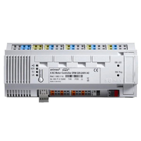 Somfy 1860116 KNX/EIB 4 AC sterownik napędów DRM | Akcesoria, piloty ...