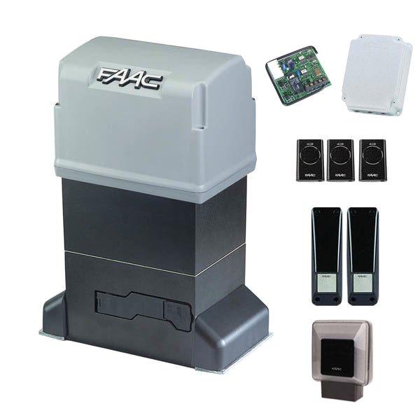 Faac 844 R 3PH PREMIUM zestaw automatyki do bramy przesuwnej o wadze do 2200kg | Automatyka do ...