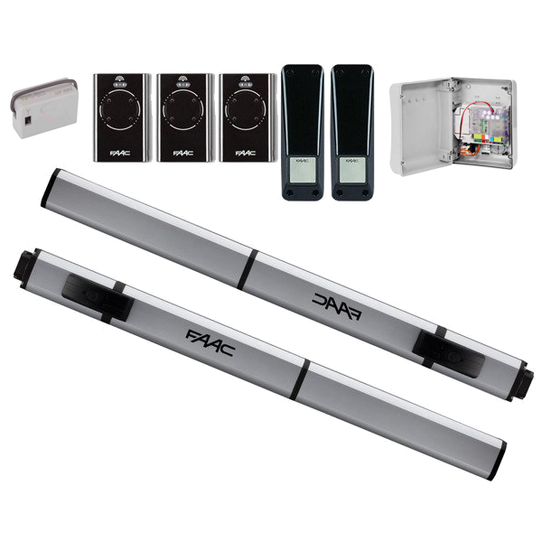 Faac S450H SB 24V zestaw automatyki do bramy skrzydłowej do 6m, dla ...