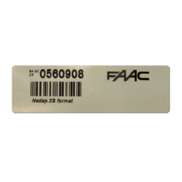 Faac TAG UHF 868 samoprzylepny transponder na szybę kompatybilny z AT-4 ...